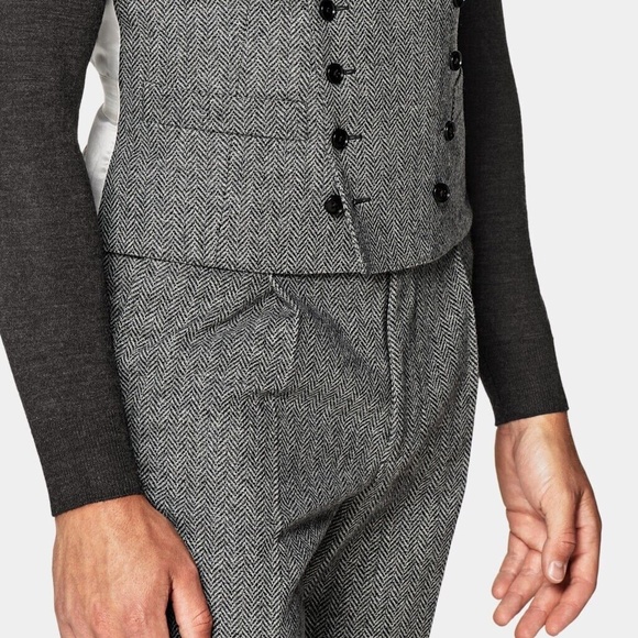 Suitsupply | Suits & Blazers | Mens 3 Piece Gray Wool Suit Suitsupply ...